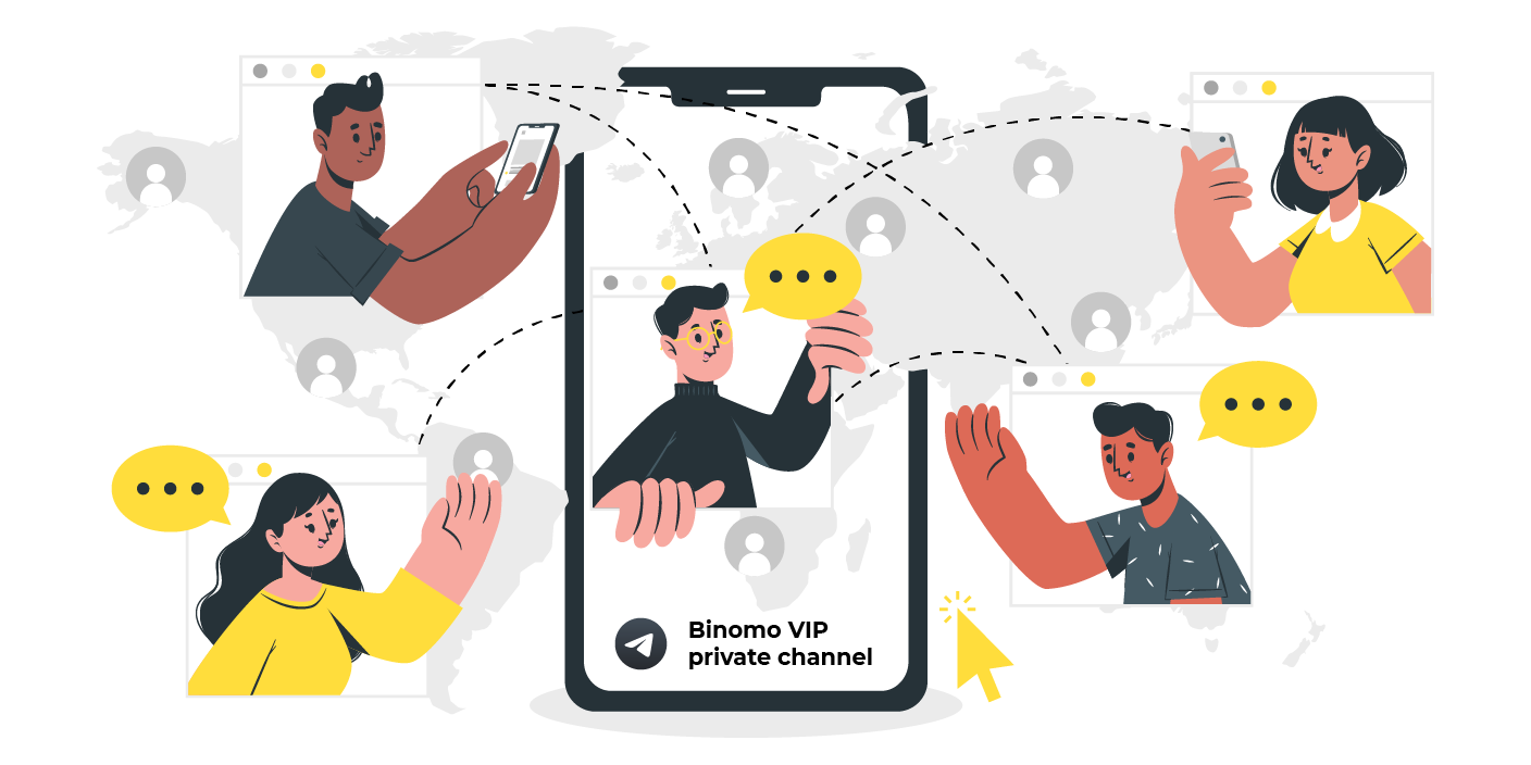 Join our private VIP channel on Telegram - Blog Binomo